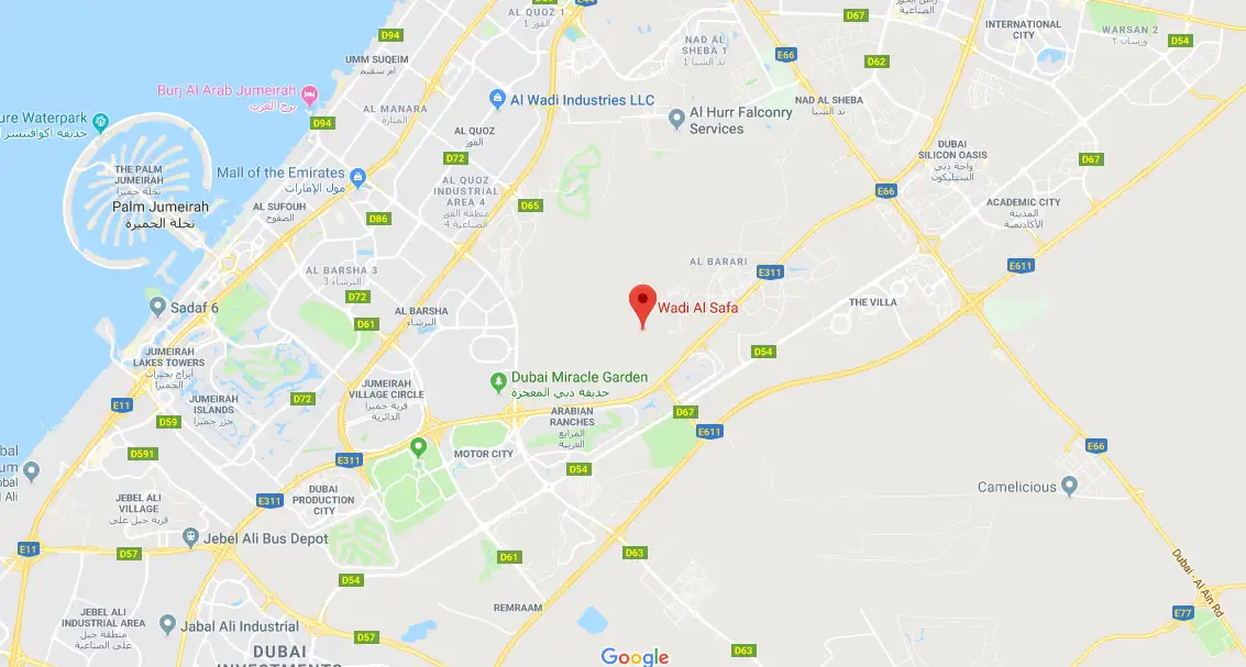 Teyara Tower - Location