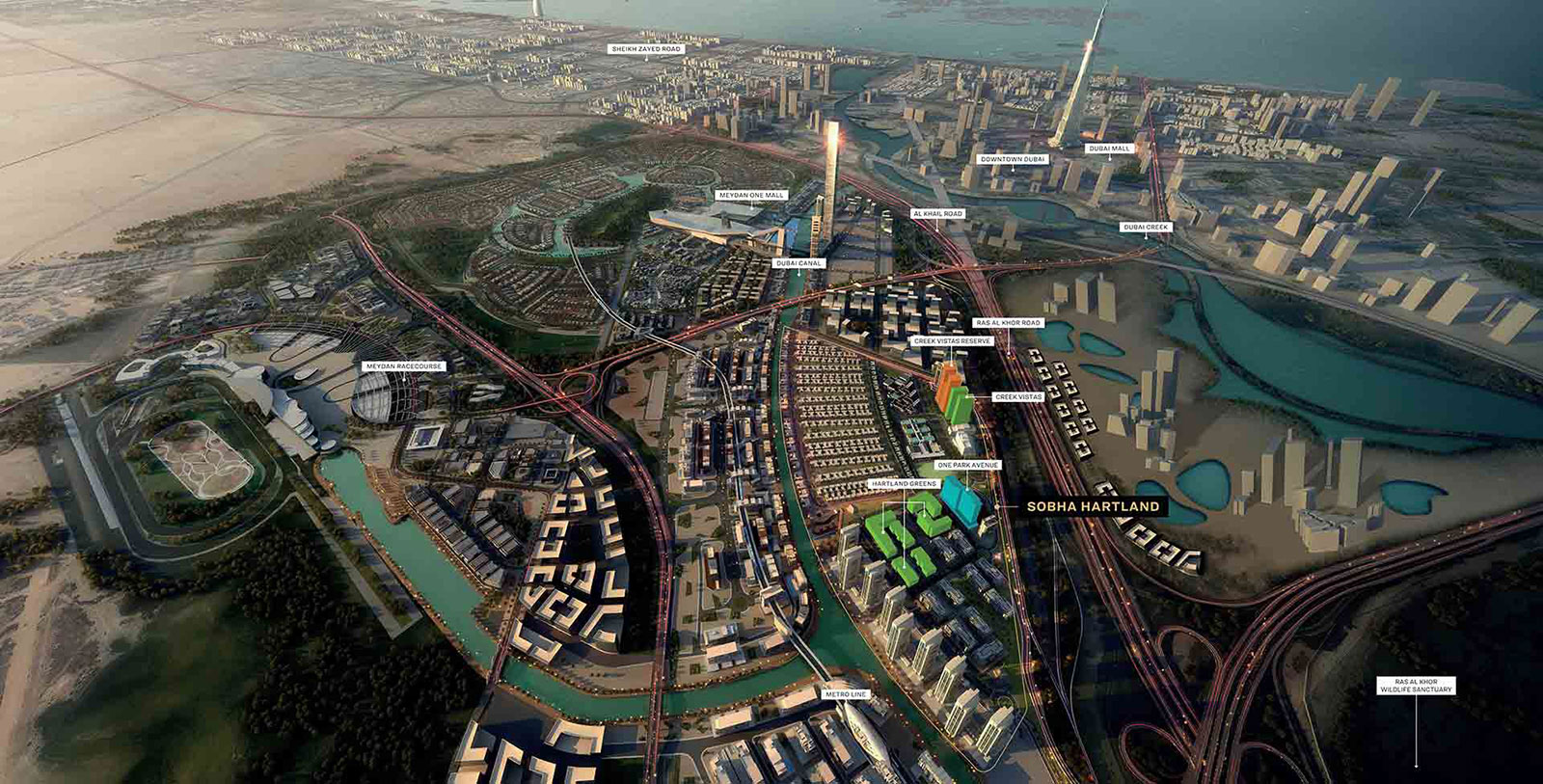 Sobha Hartland | Community Infrastructure | MBR City Dubai